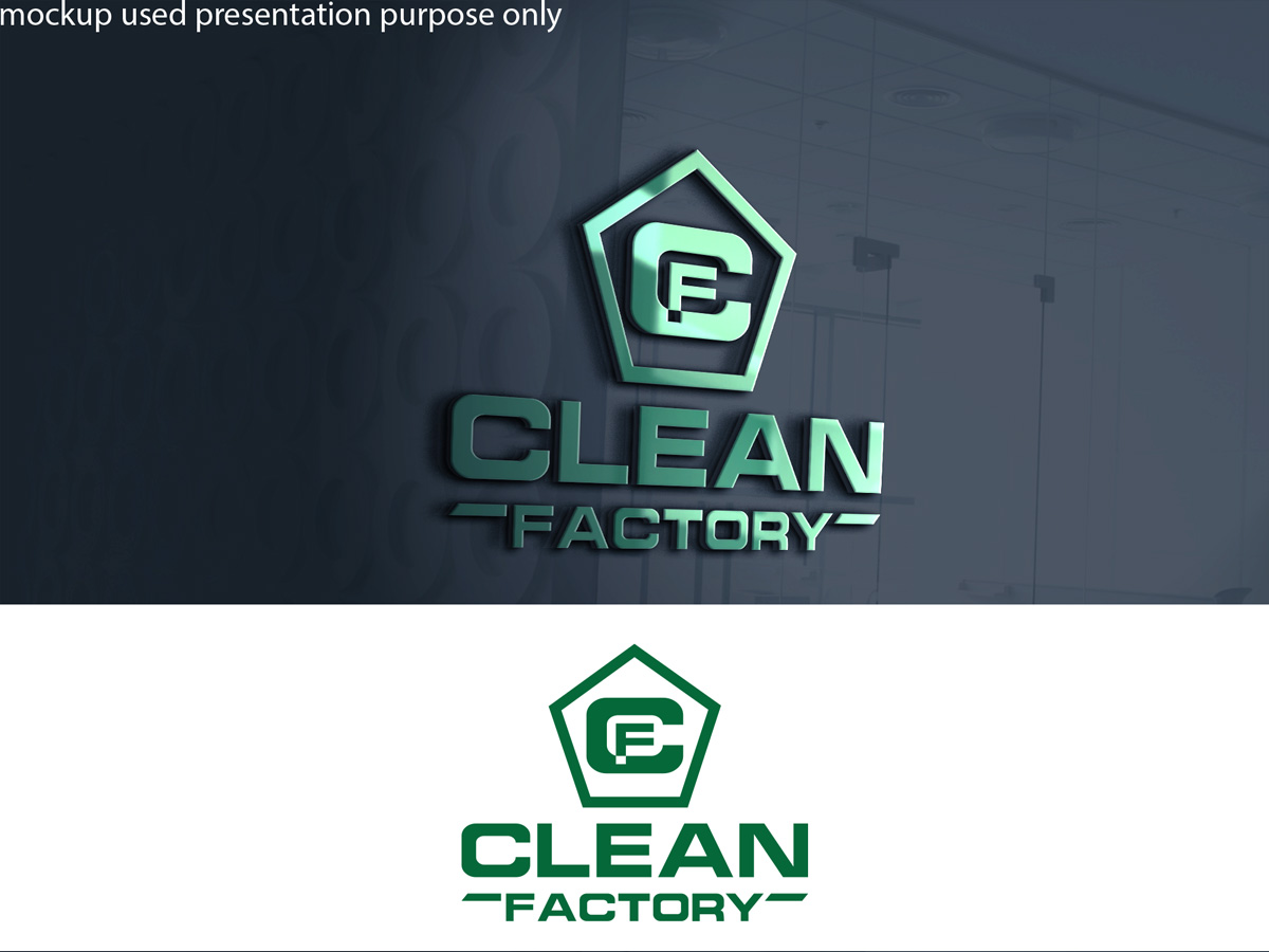 Elegant, Playful, Cleaning Service Logo Design for Clean Factory by ...
