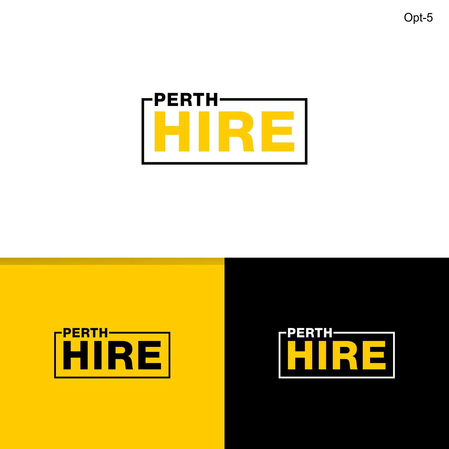 Bold, Serious, Hire Logo Design for Perth Hire by Graphic Media ...