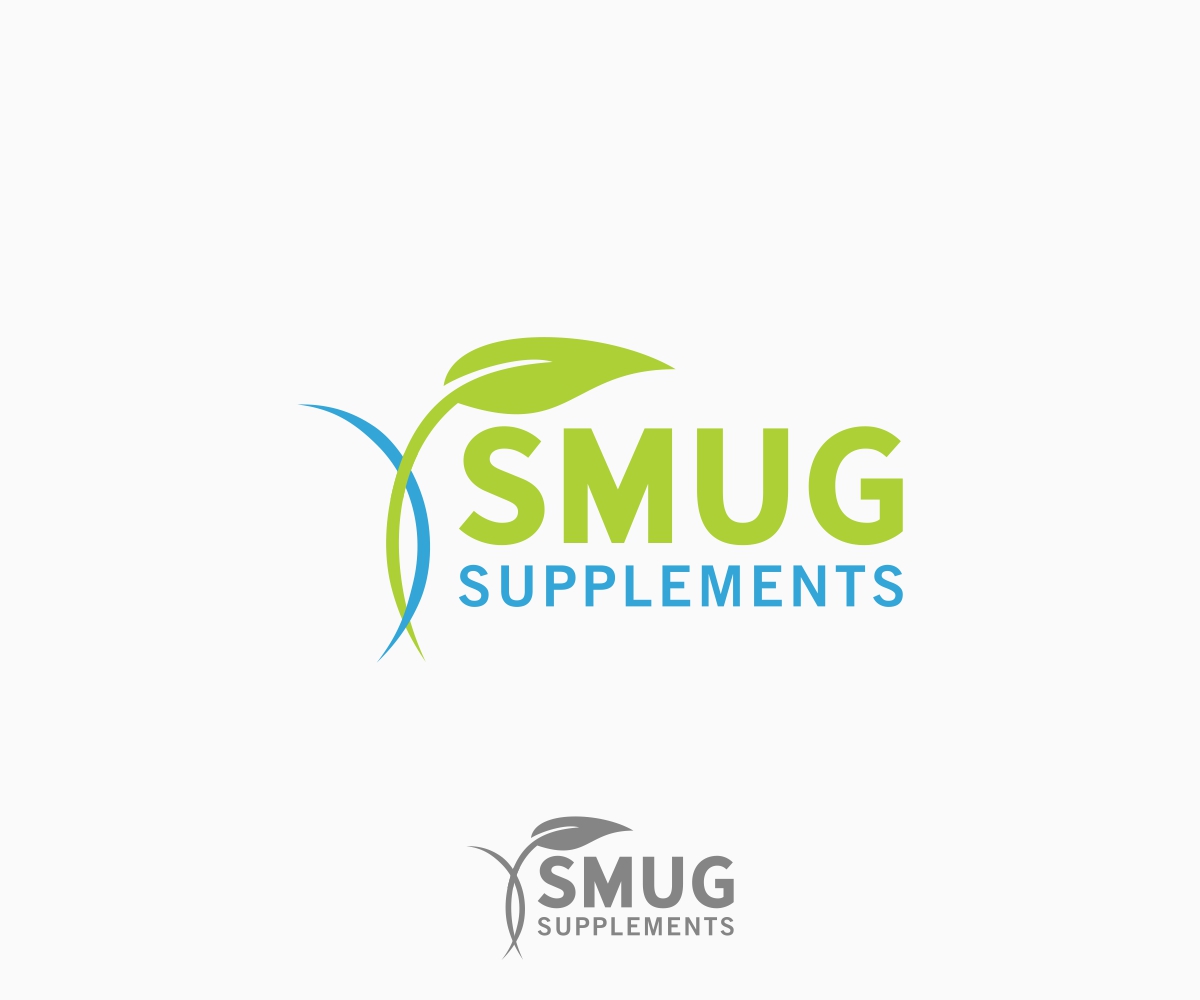 Modern, Bold, Supplement Logo Design for SMUG Supplements by B8 ...