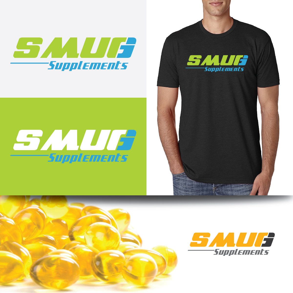 Modern, Bold, Supplement Logo Design for SMUG Supplements by nandkumar ...