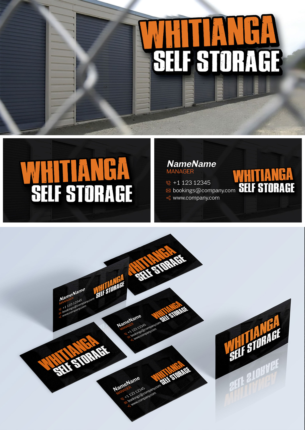 Modern, Bold, Self Storage Logo Design for Whitianga Self Storage by ...