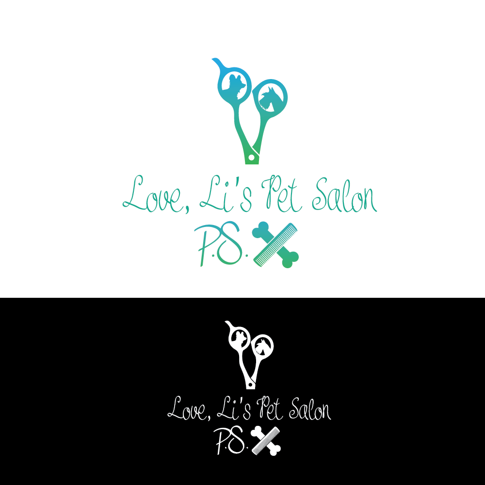 Elegant, Playful Logo Design for Love, Li's Pet Salon P.S. by branislav ...