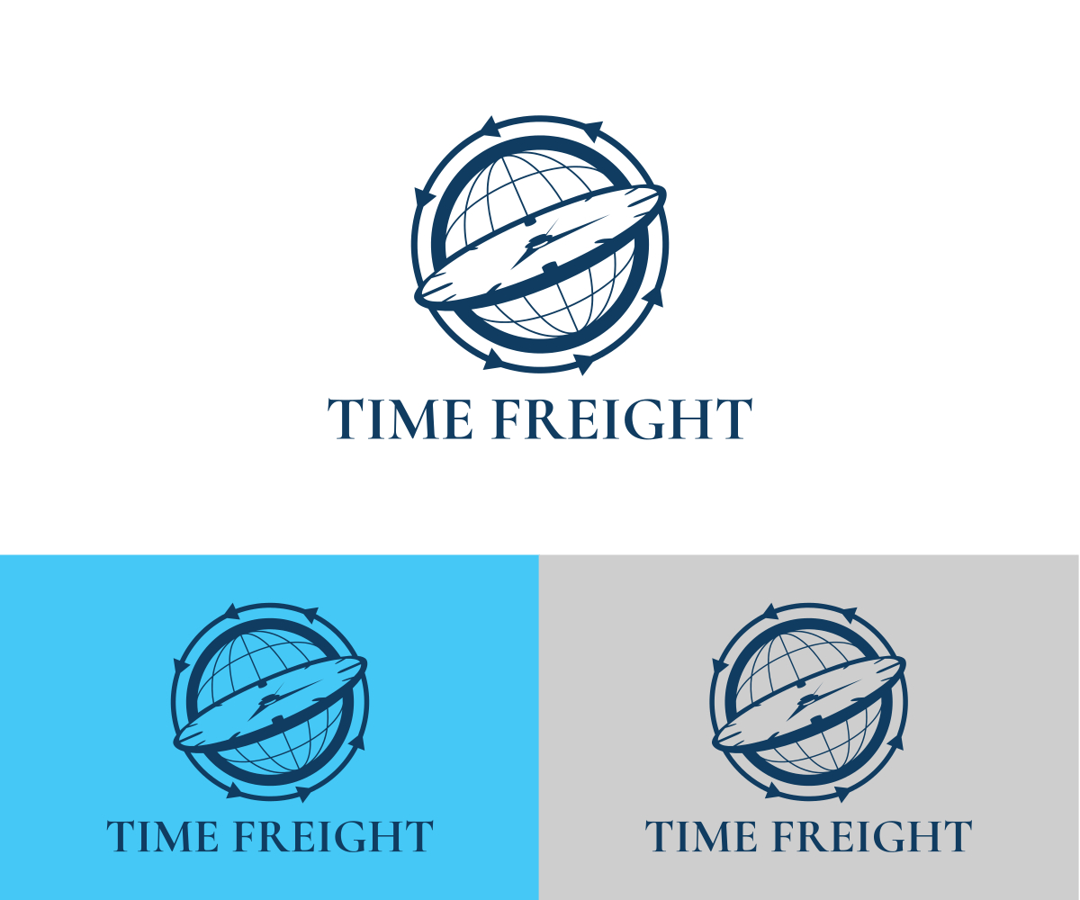 Elegant, Playful, Logistic Logo Design for Time Freight or NONE by ...
