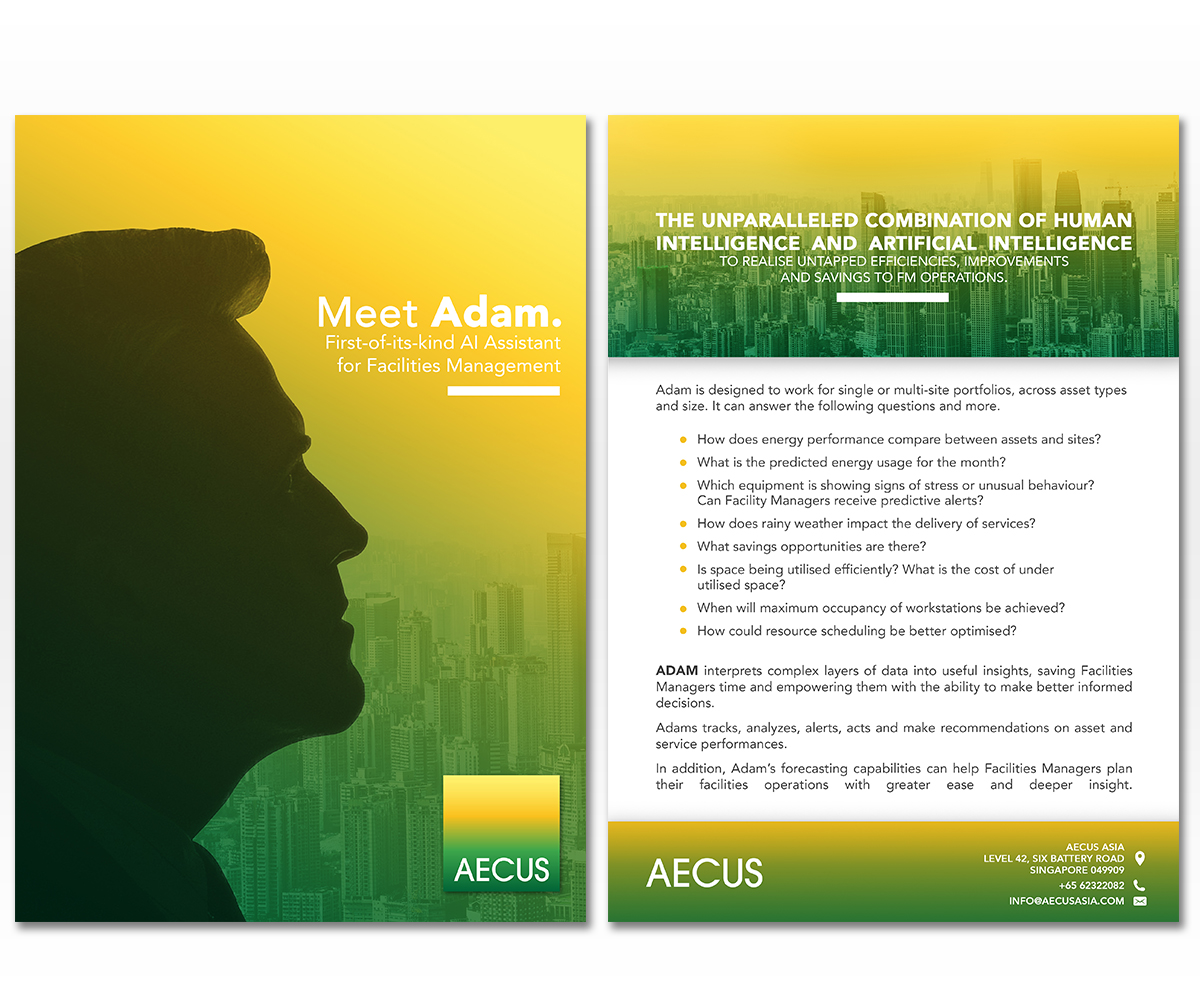 Modern, Bold Flyer Design for Aecus Asia Consulting Pte Ltd by Luniere ...