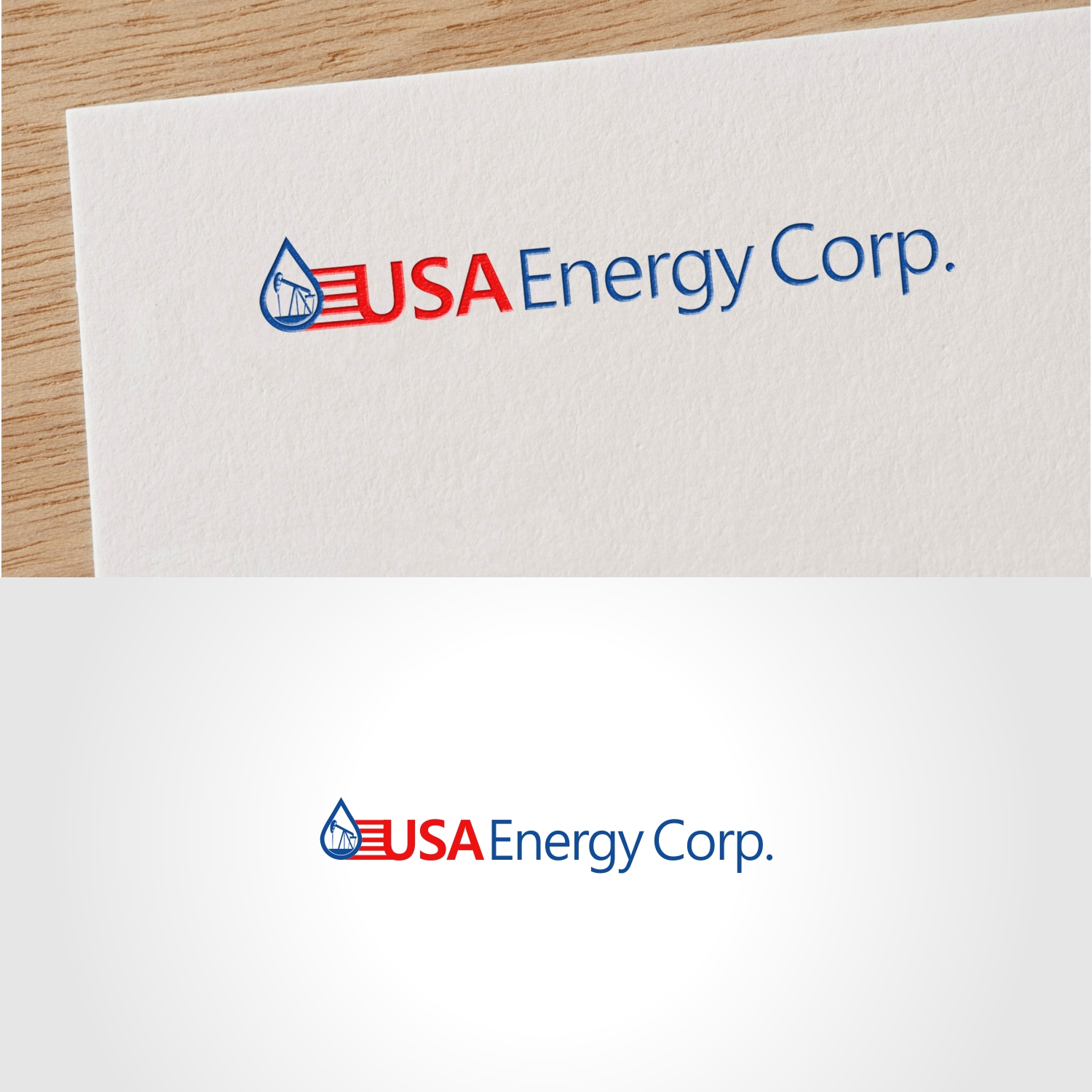 Logo Design for USA Energy Corp. by Joenet Jayawarna | Design #19687989
