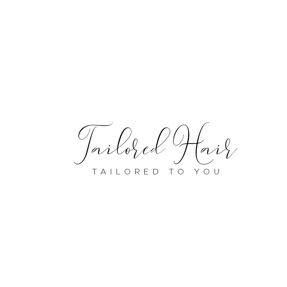 Elegant, Playful Logo Design for Tailored Hair Tailored to You by ...