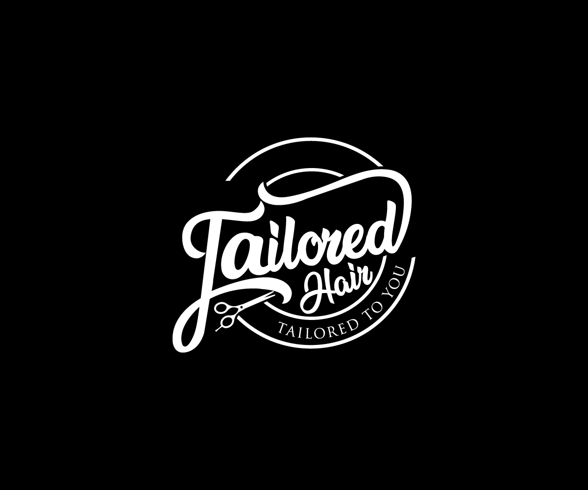 Elegant, Playful Logo Design for Tailored Hair Tailored to You by ...