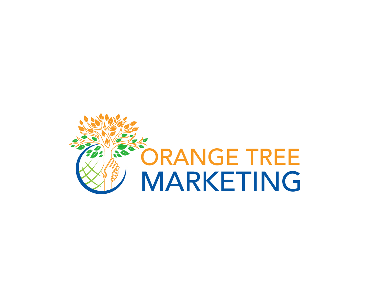 Modern, Elegant, Digital Marketing Logo Design for Orange Tree ...