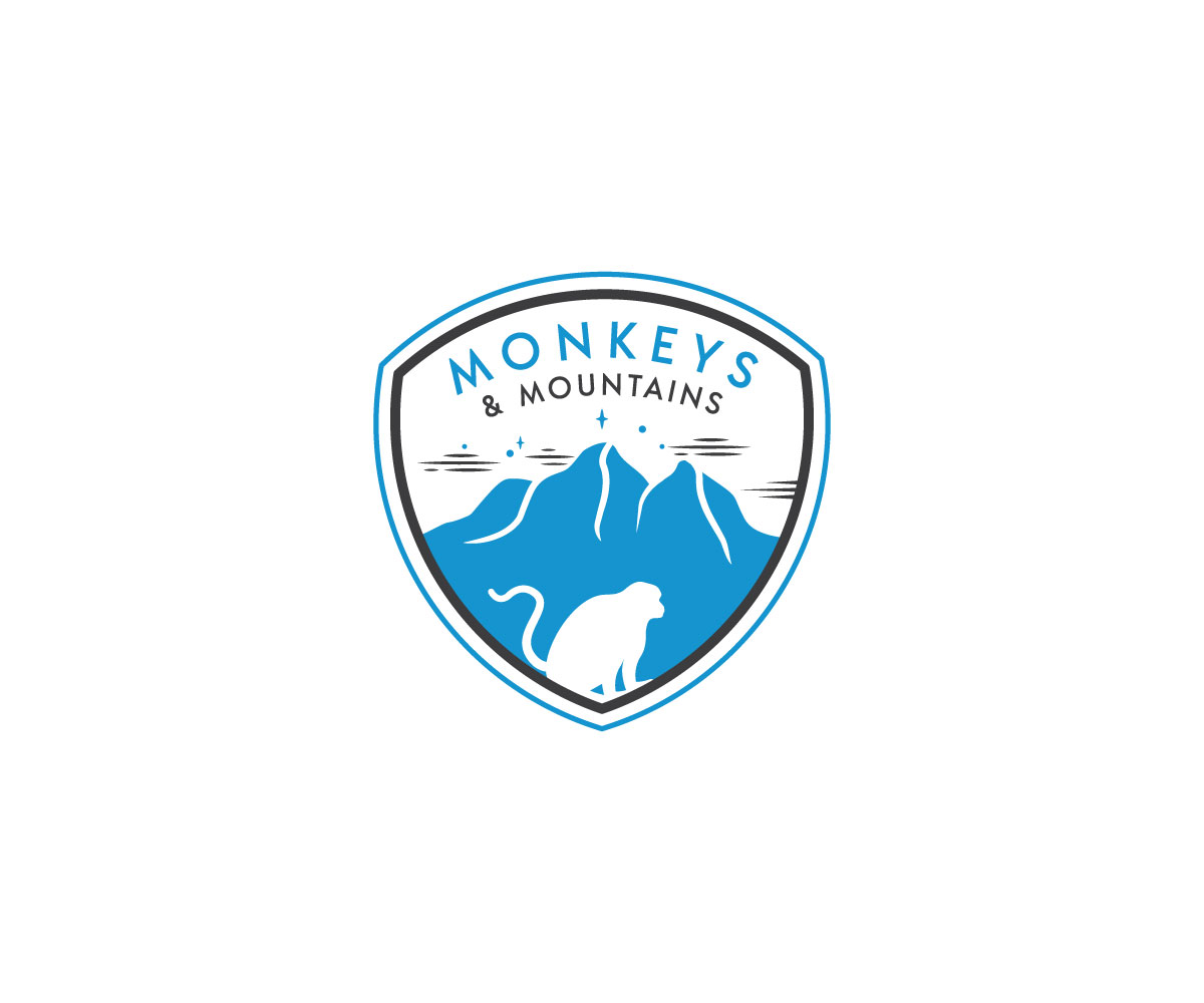 Playful, Modern, Travel Agent Logo Design for “Monkeys and Mountains ...