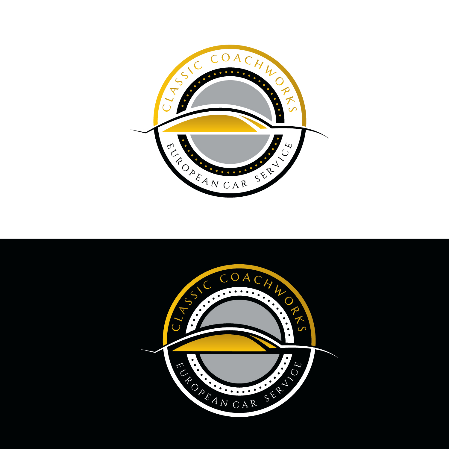 Elegant, Serious, Auto Repair Logo Design for Classic Coachworks ...