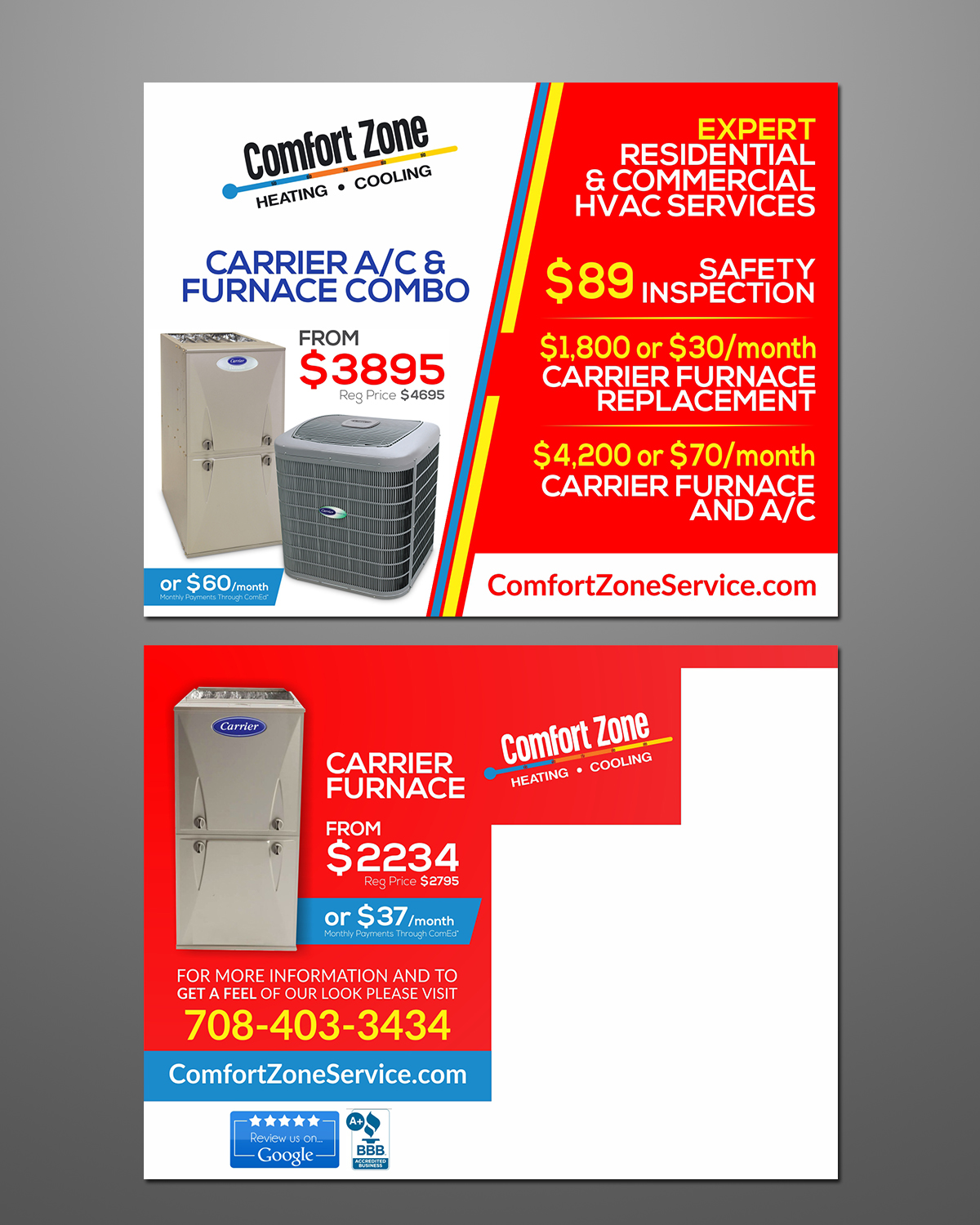 Elegant Playful Hvac Postcard Design For A Company By Ecorokerz 