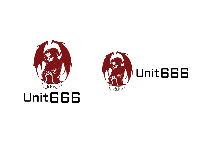 Logo Design for Unit 666 by Sofia Pereira | Design #19736436