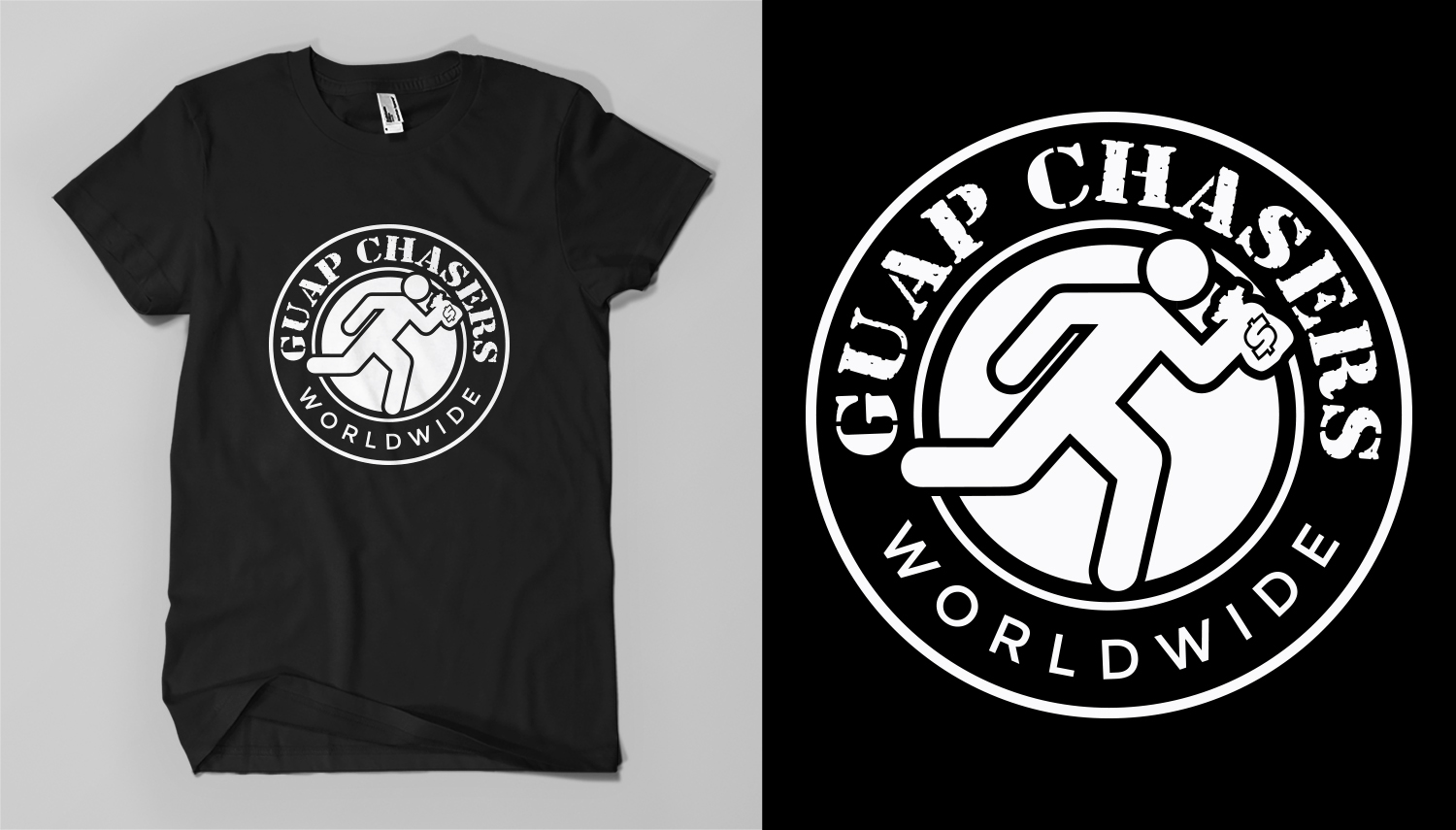 Serious, Modern T-shirt Design for Guap chasers by Barney Stinson ...