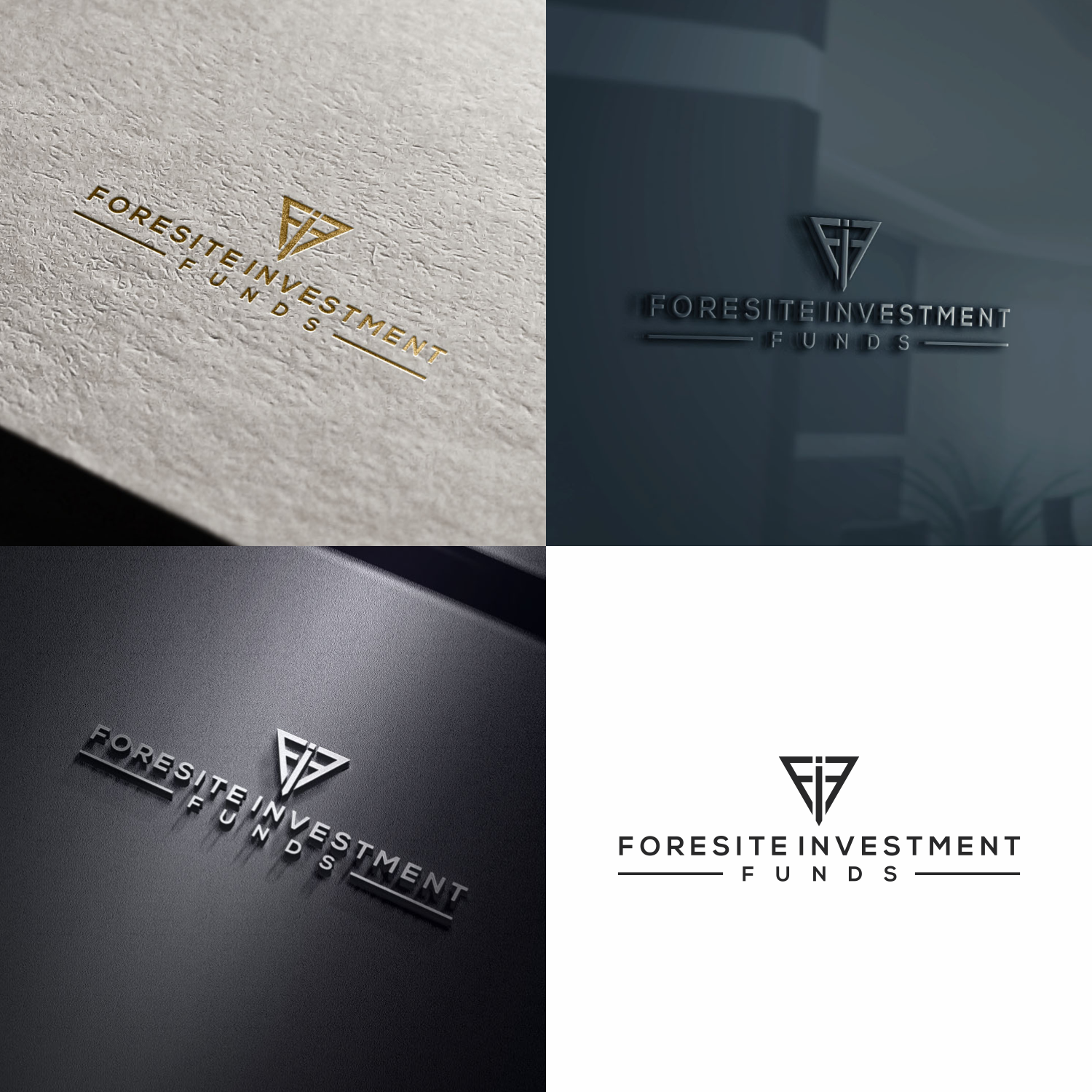 Logo Design for Foresite Investment Funds by putra4 2 | Design #19738589