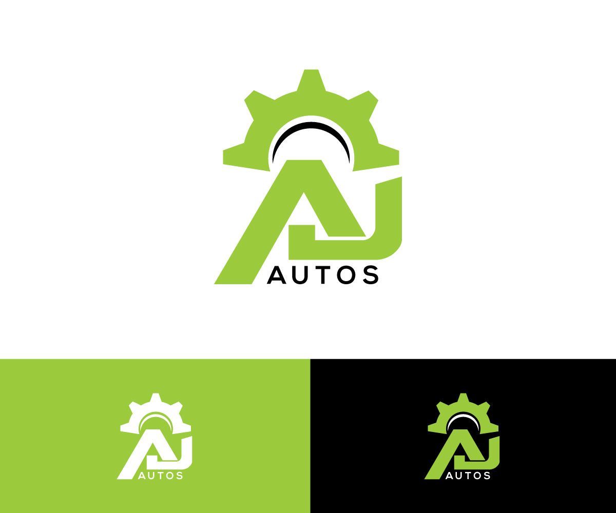 Modern, Bold Logo Design for AJ Autos by sonym | Design #19774415