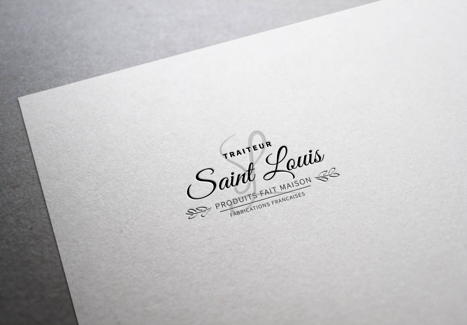 Bold, Serious Logo Design for Traiteur Saint Louis by webchrome ...