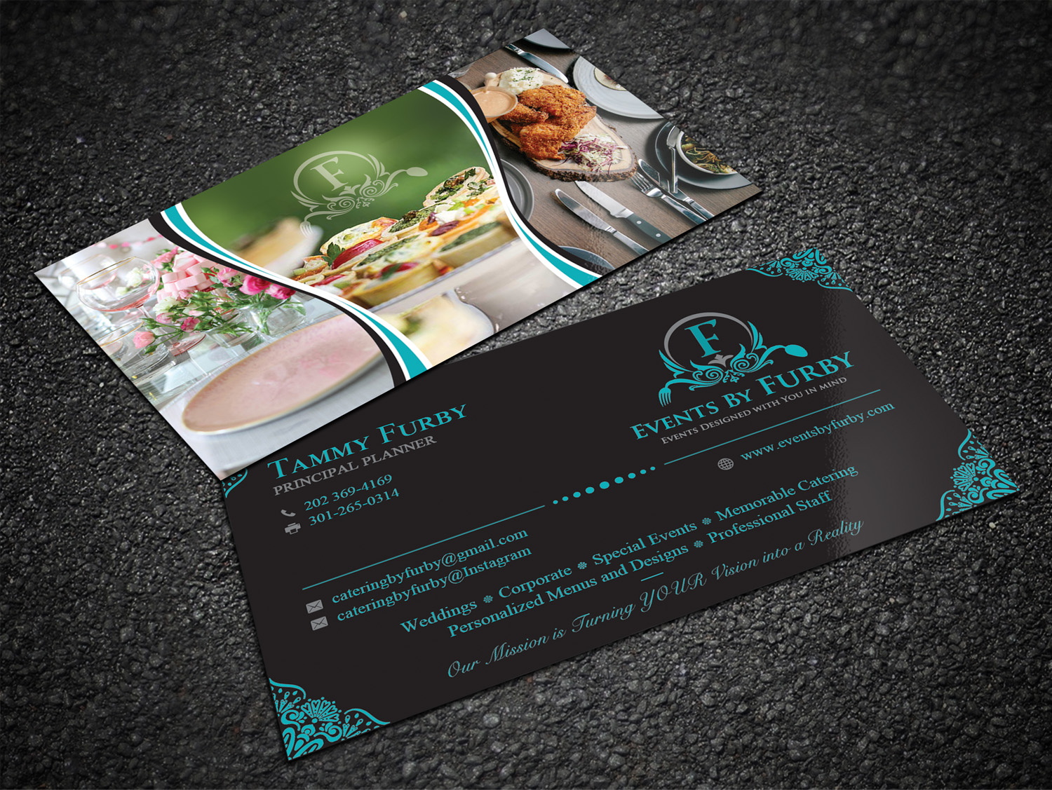 Upmarket, Modern, Hospitality Business Card Design for FURBY, LLC by ...