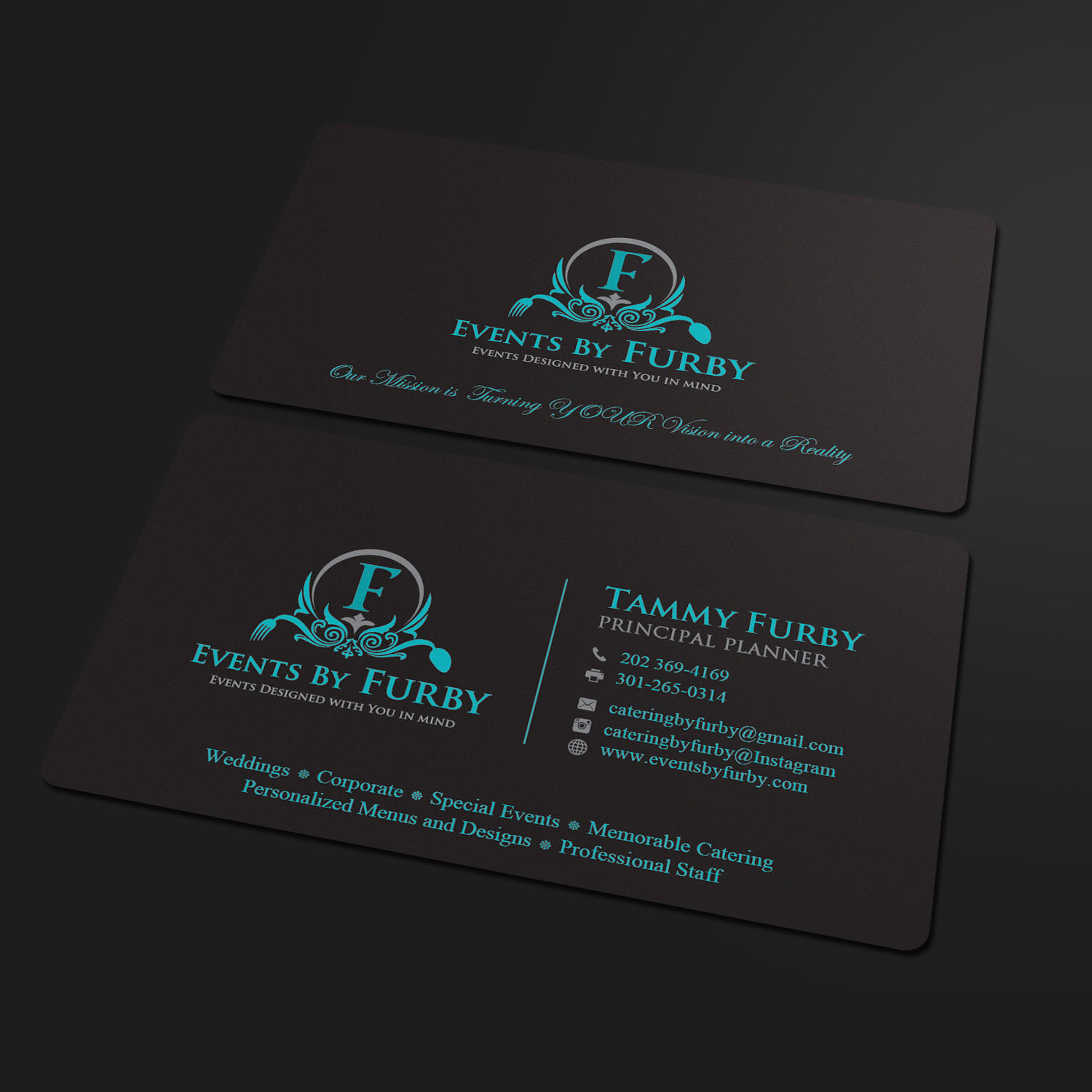 Upmarket, Modern, Hospitality Business Card Design for FURBY, LLC by ...