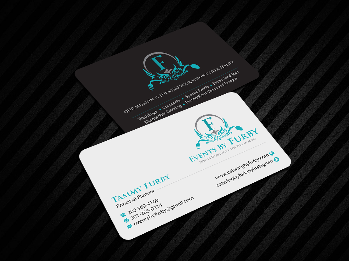 Upmarket, Modern, Hospitality Business Card Design for FURBY, LLC by ...