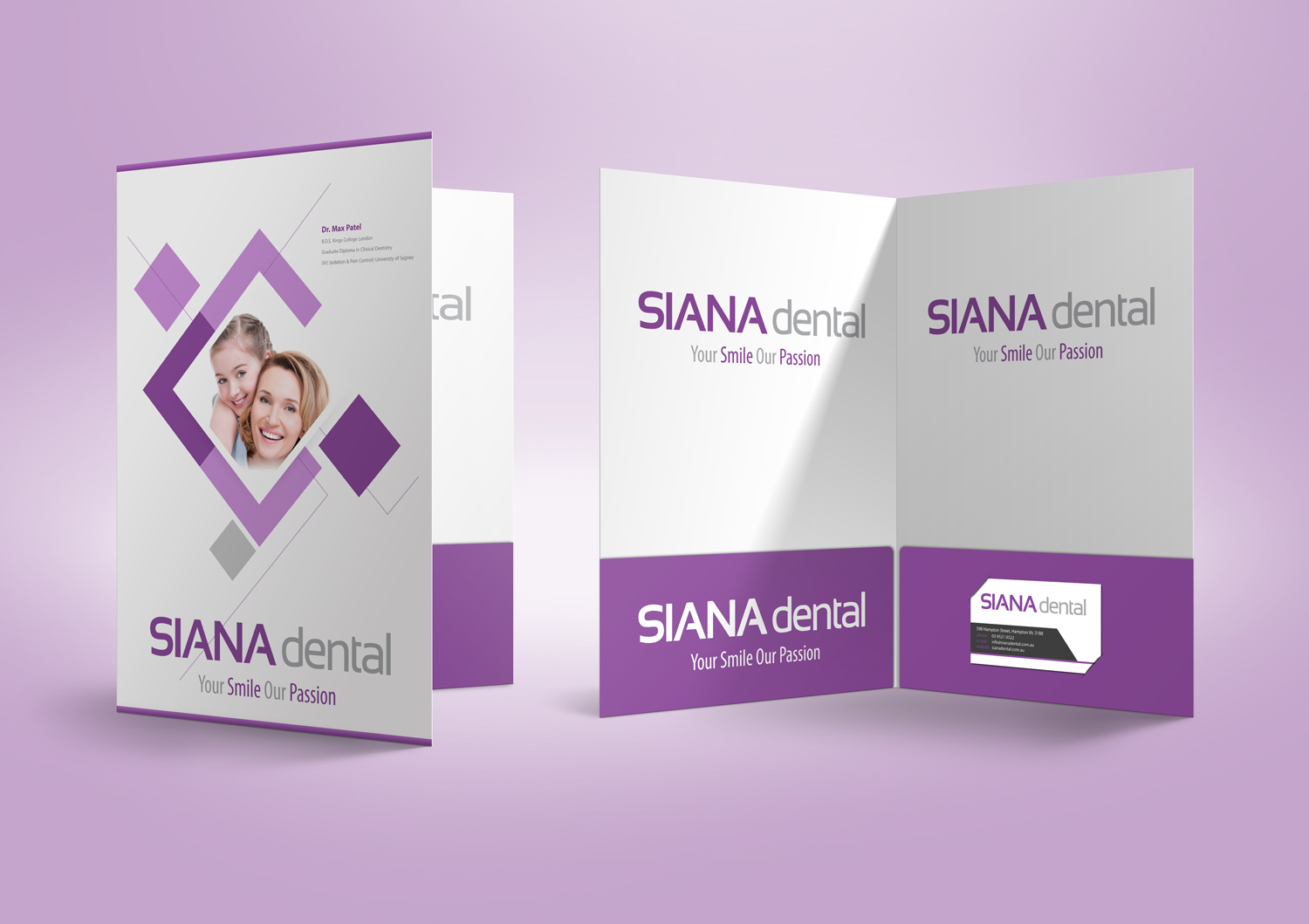Professional, Modern, Dental Clinic Stationery Design for Siana Dental ...