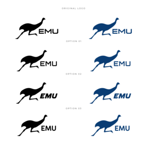 Emu Logos | 126 Custom Emu Logo Designs