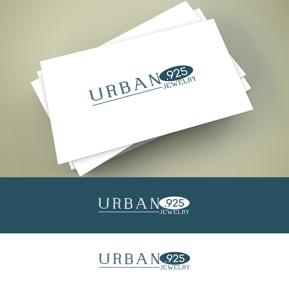 Bold, Modern, Retail Logo Design for Urban 925 Jewelry (less emphasis ...