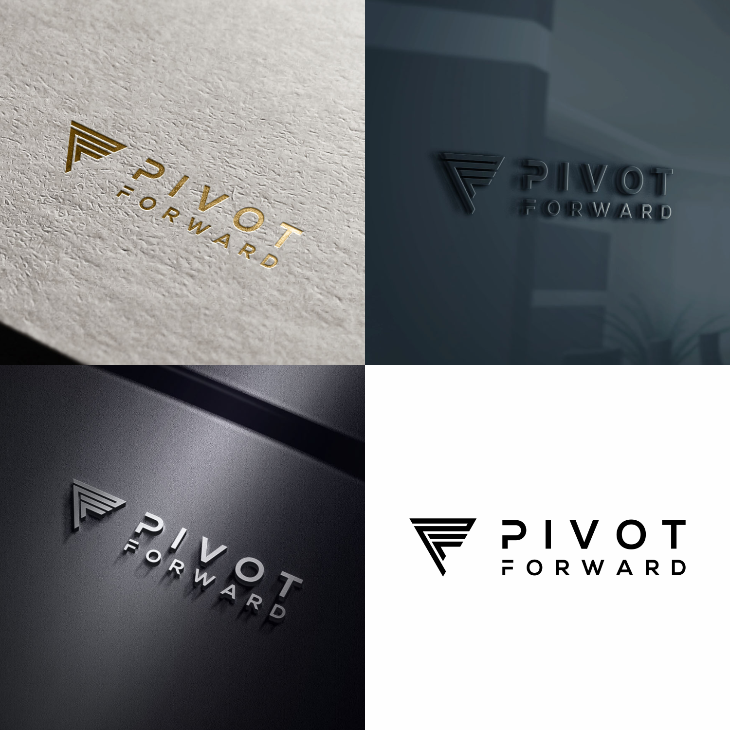 Logo Design for Pivot Forward by putra4 2 | Design #19832223