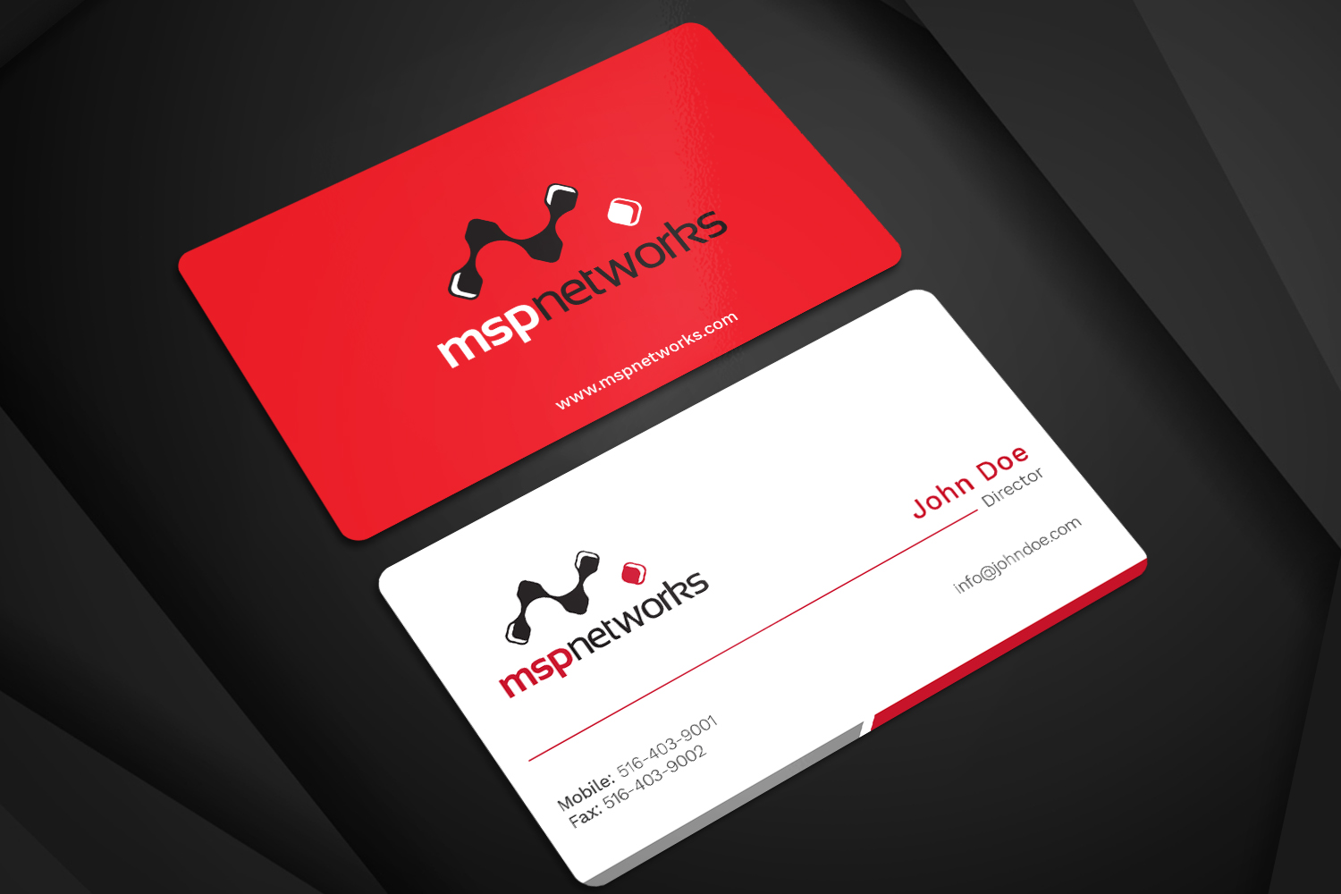 Elegant, Modern, It Service Business Card Design for a Company by ...
