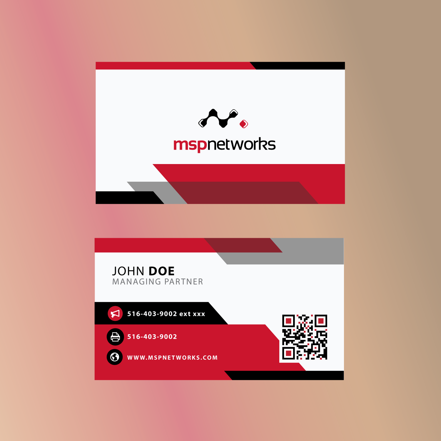 Elegant, Modern, It Service Business Card Design for a Company by ...