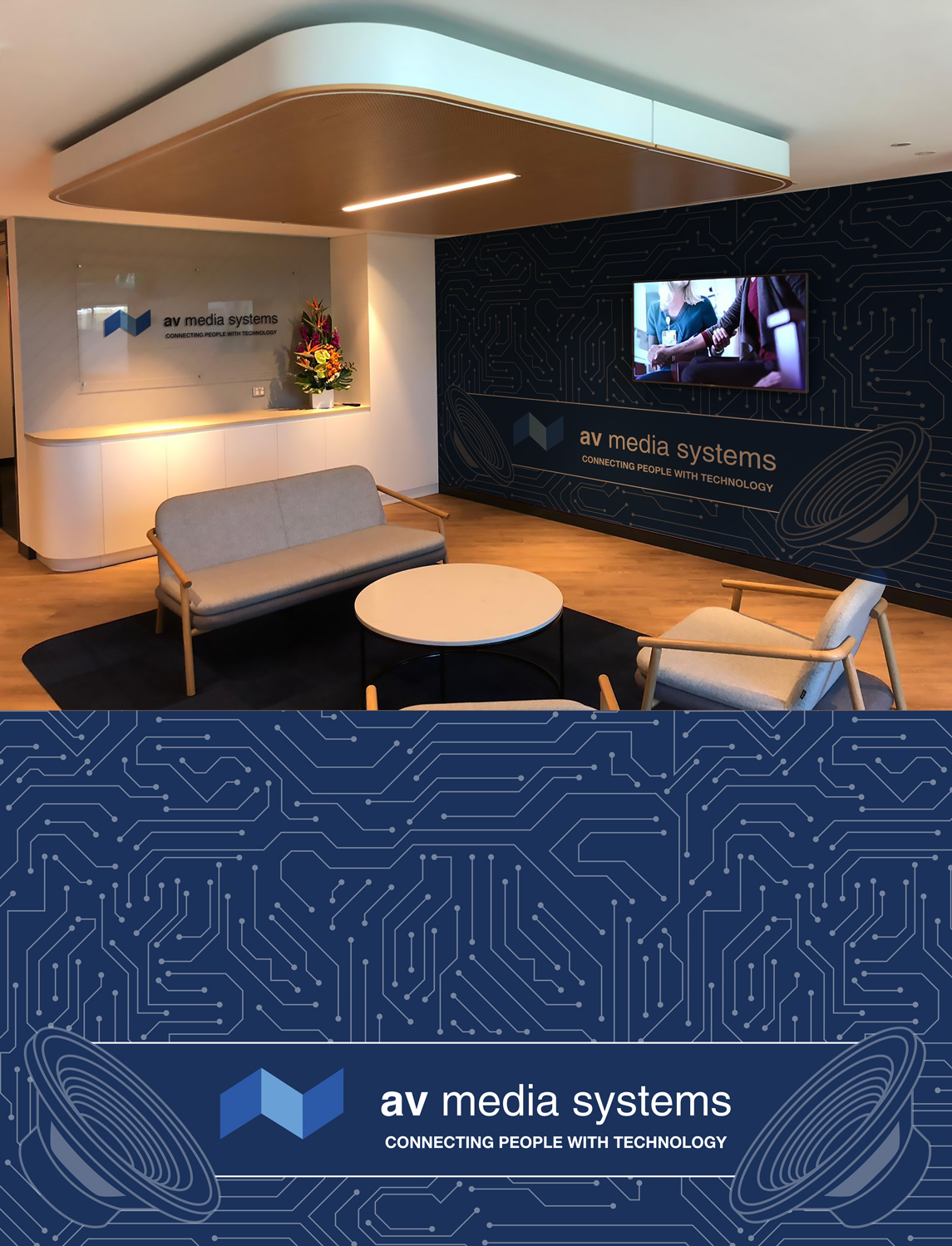 Modern, Upmarket Graphic Design for AV Media Systems by Impressive Sol ...