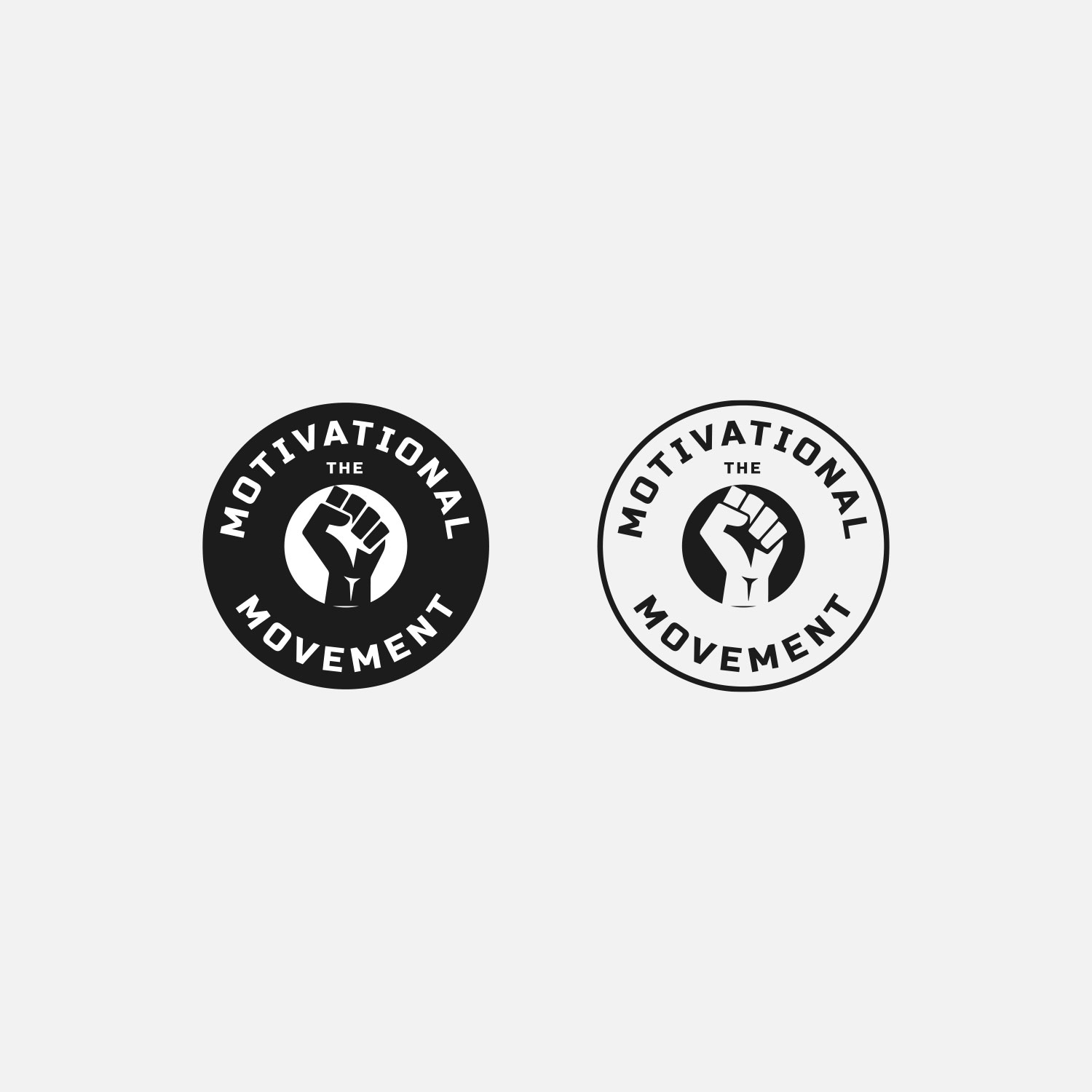 Bold, Serious, Motivation Logo Design for The Motivational Movement by ...