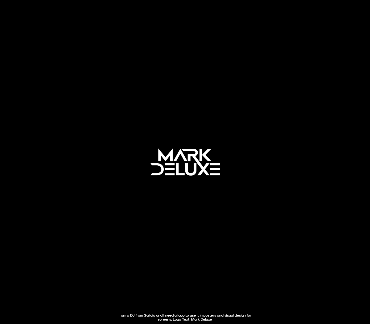 Modern, Colorful Logo Design for Mark Deluxe by GBDESIGN | Design #19849362