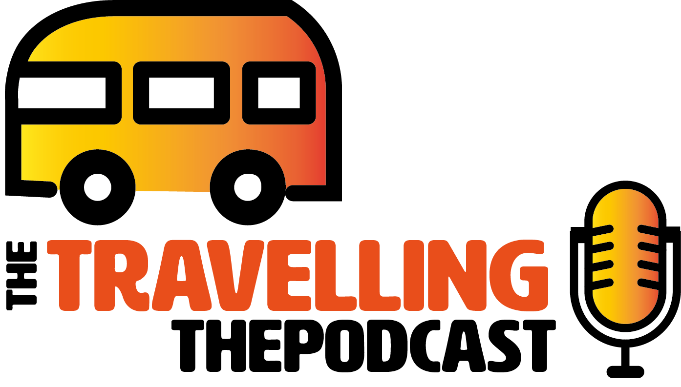 Personable, Colorful Logo Design for The Traveling Podcast by GregAB ...