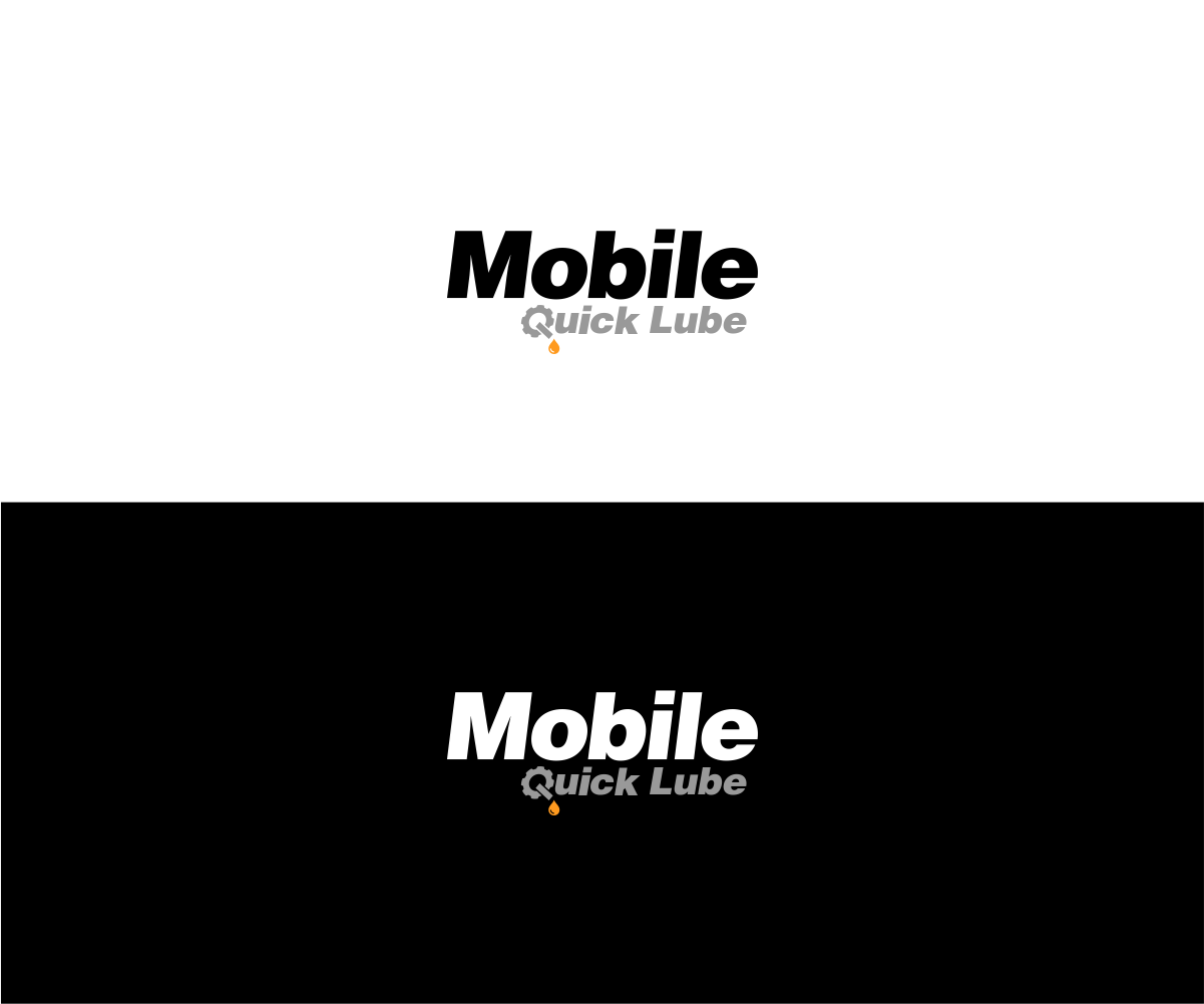 Elegant, Playful Logo Design for Mobile Quick Lube by .Ashu. | Design ...