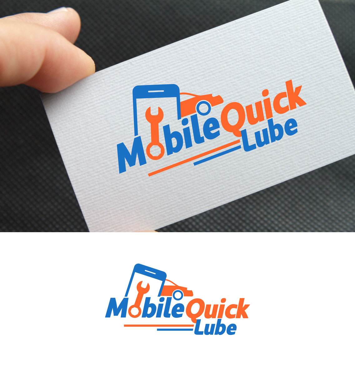 Elegant, Playful Logo Design for Mobile Quick Lube by Impressive Sol ...