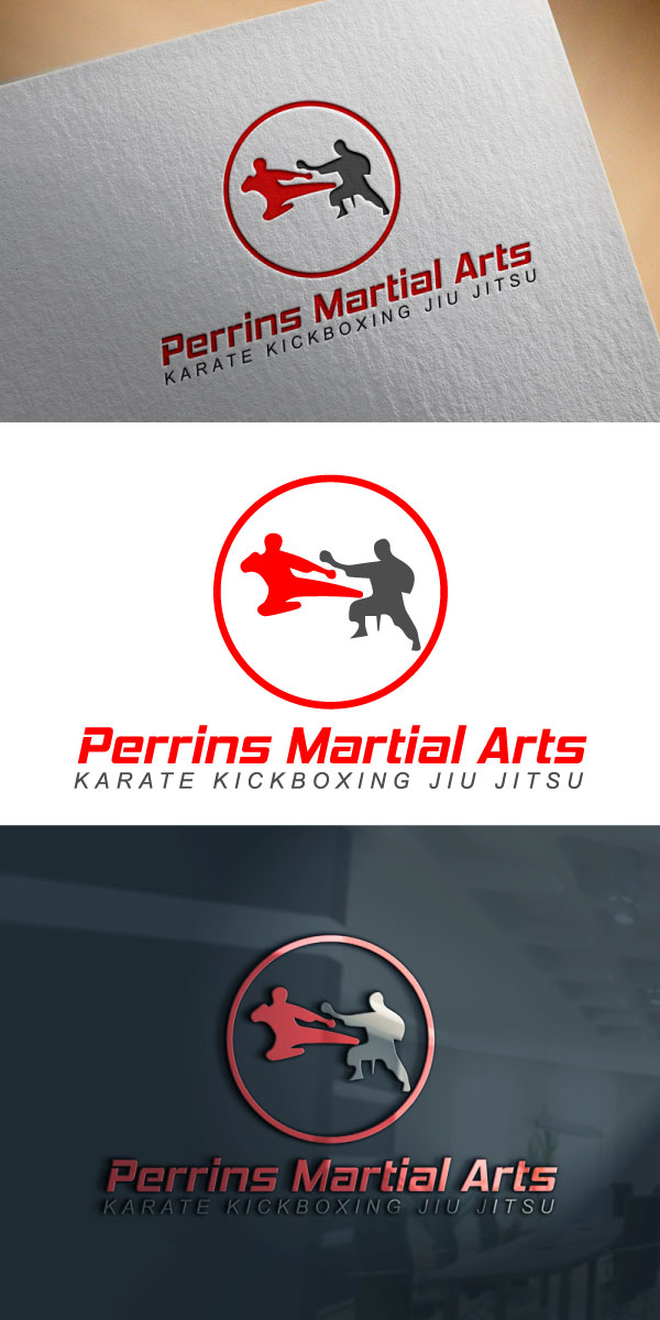 Elegant, Playful, Martial Art Logo Design for Perrins Martial Arts ...