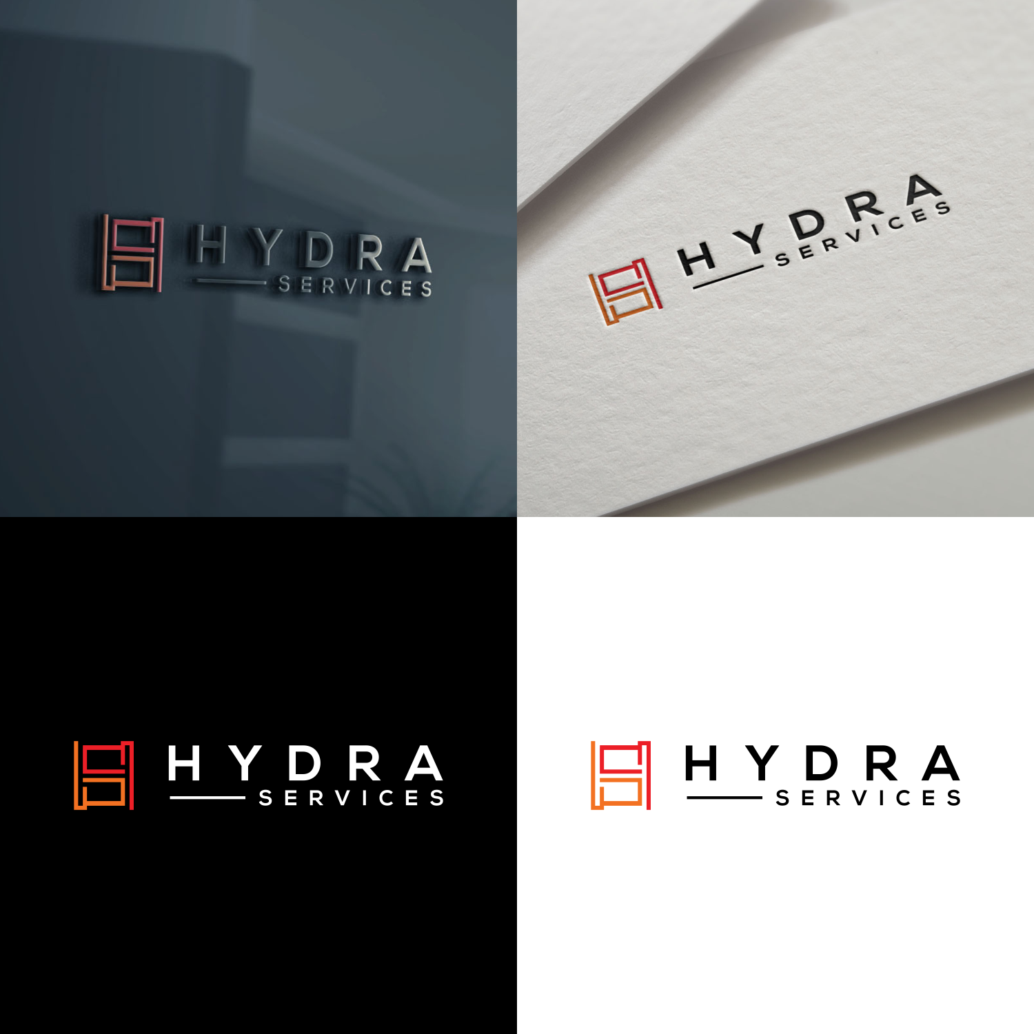 Masculine, Bold Logo Design for Hydra Services by putra4 2 | Design ...