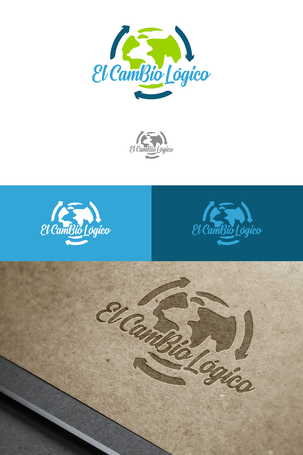 Modern, Bold Logo Design for el CamBio Lógico by Bezalel° | Design ...