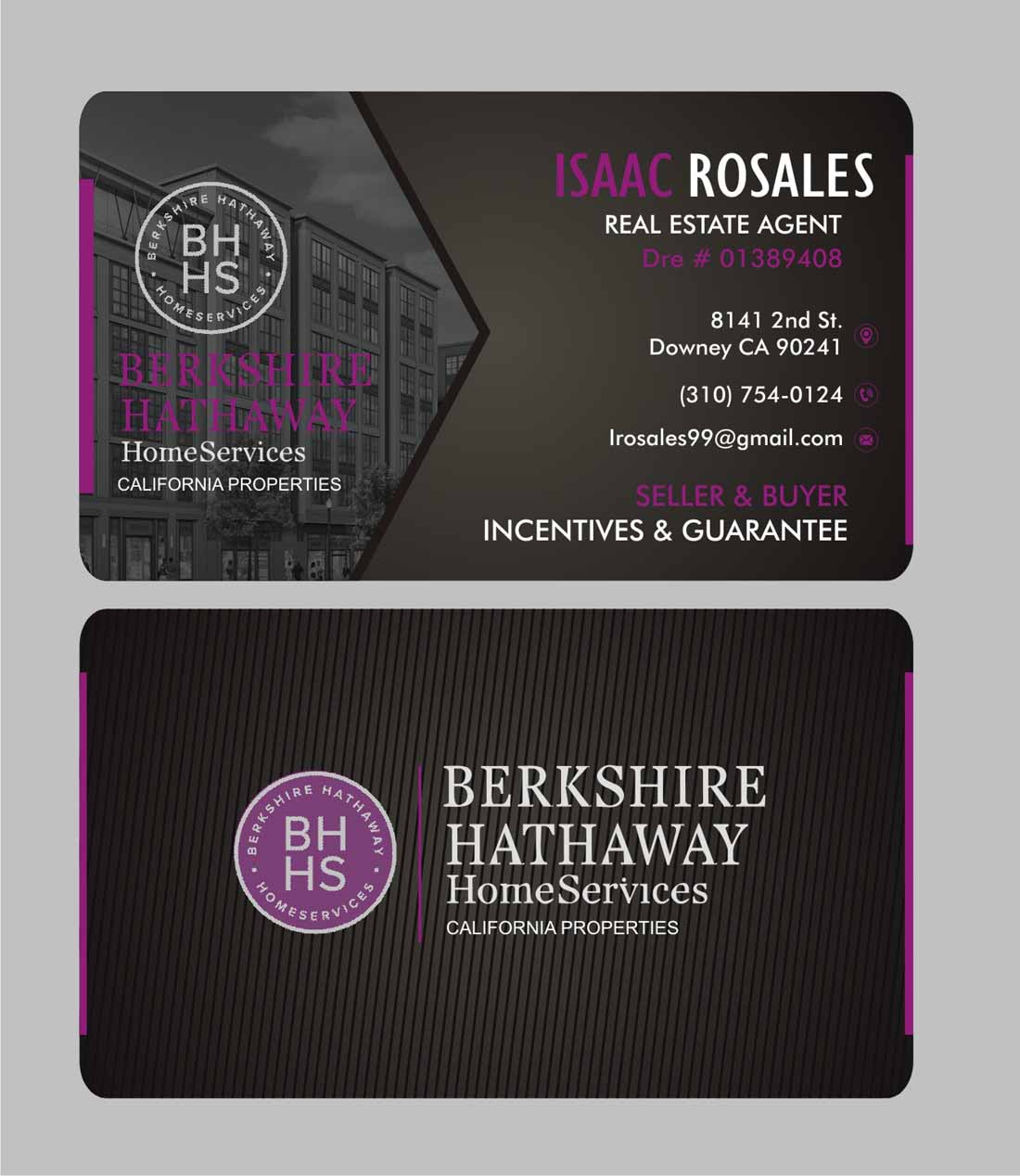 Economical, Traditional, Realtor Business Card Design for Berkshire ...