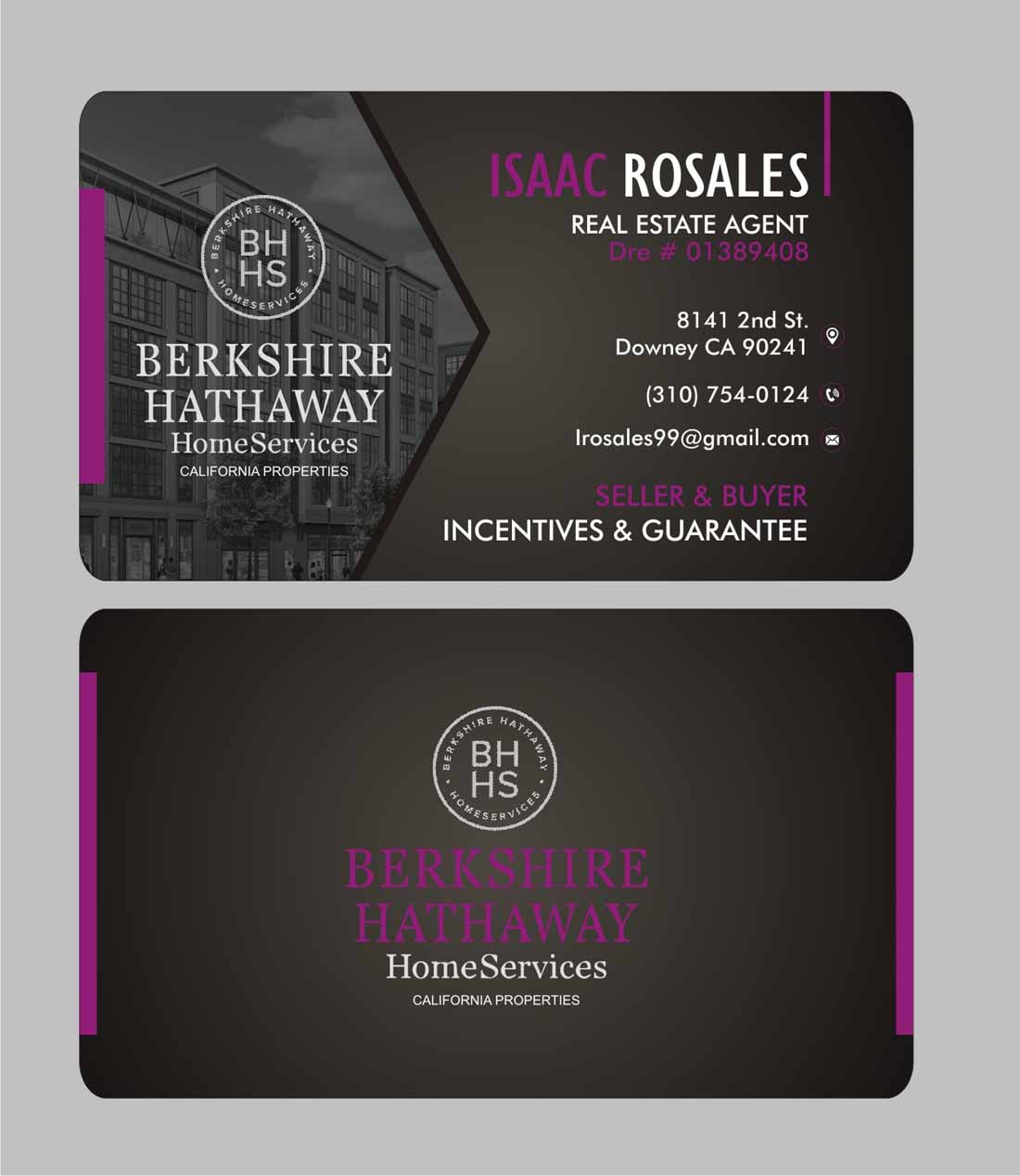 Economical, Traditional, Realtor Business Card Design for Berkshire ...