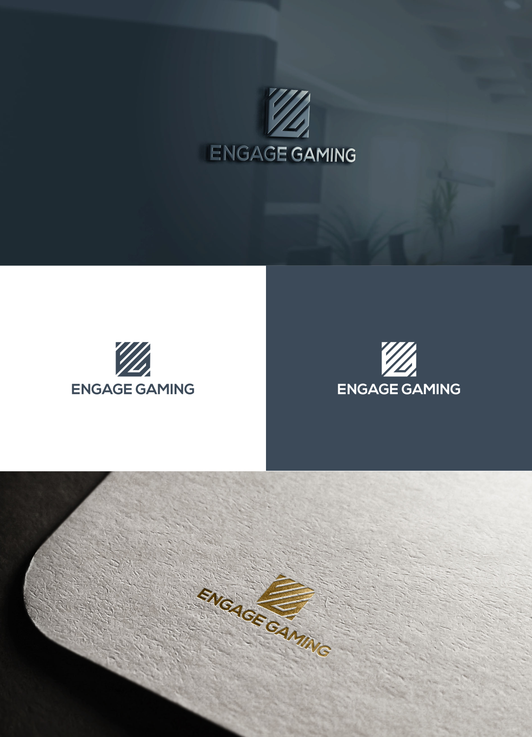 Modern, Professional, Gambling Logo Design for Engage Gaming by jeruk's ...
