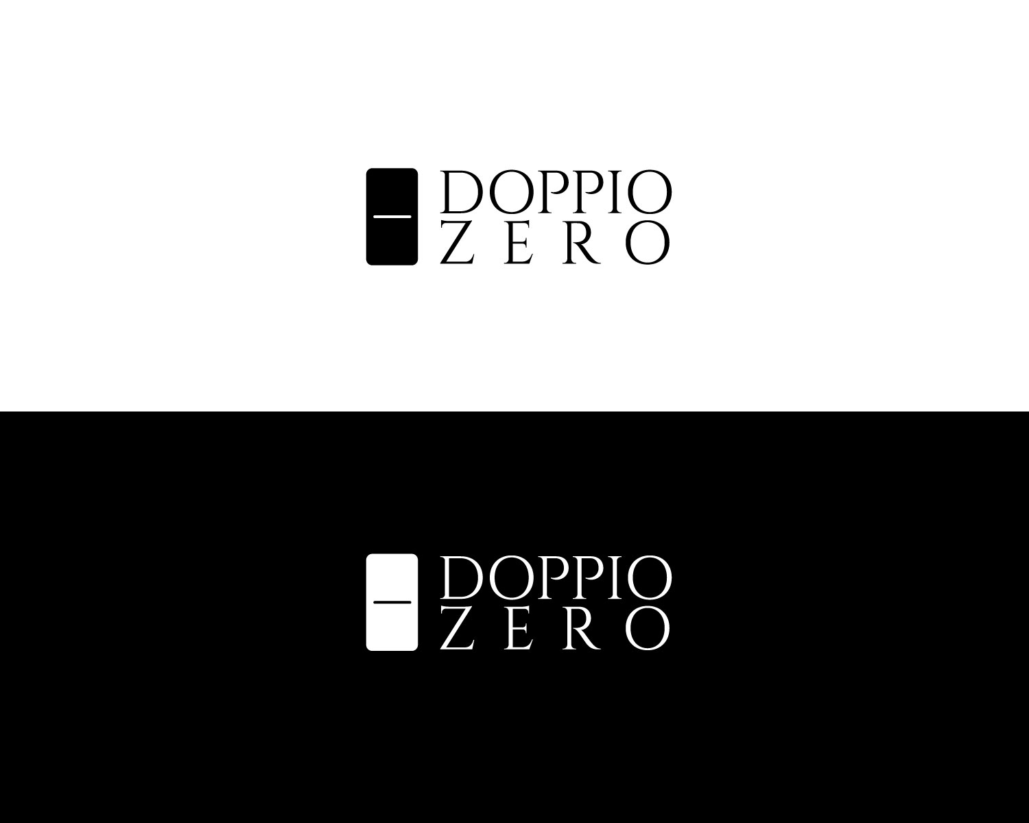 Elegant, Upmarket, Catering Logo Design for Doppio Zero ( Double Zero ...