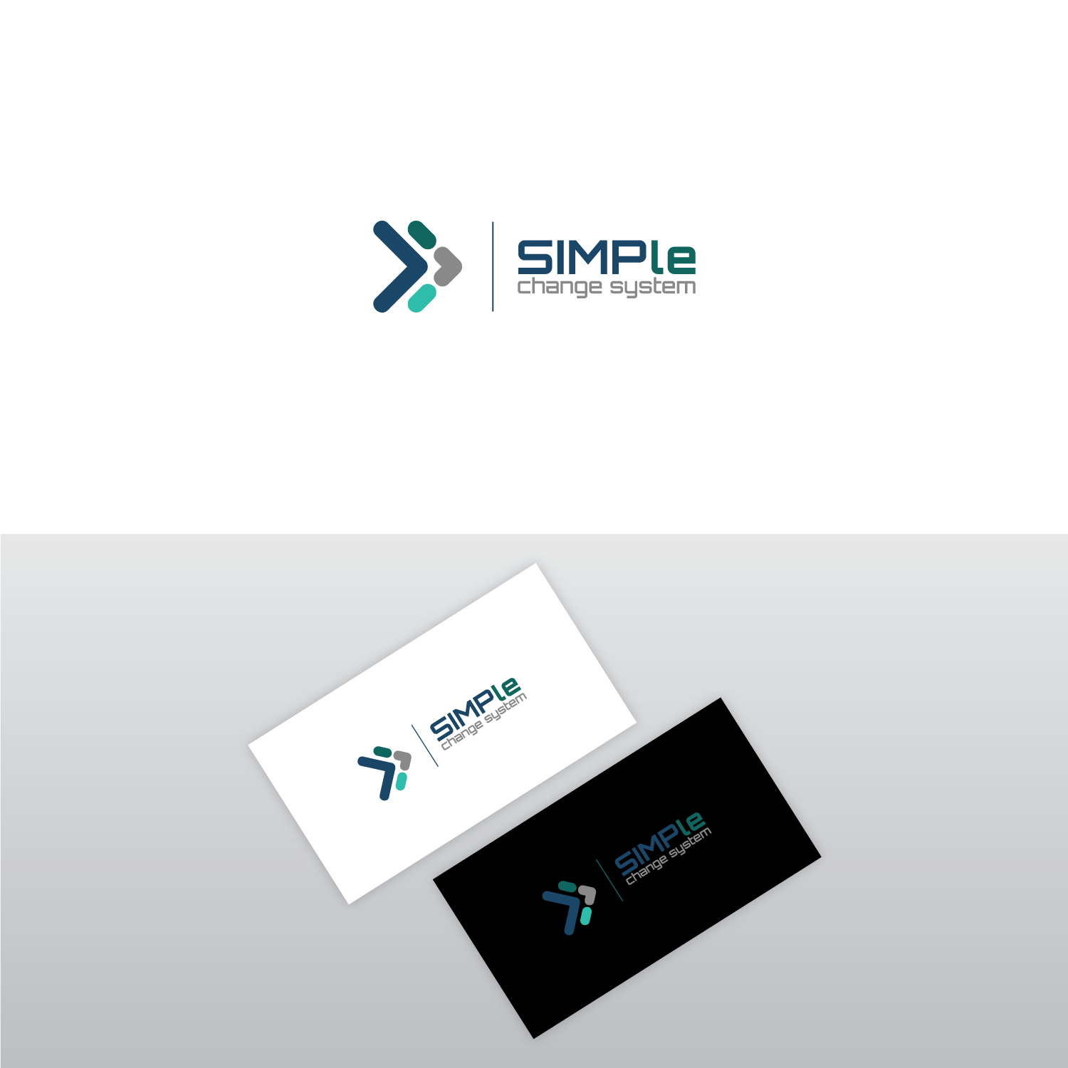 Bold, Upmarket Logo Design for SIMPle Change System (tag line is 4 ...