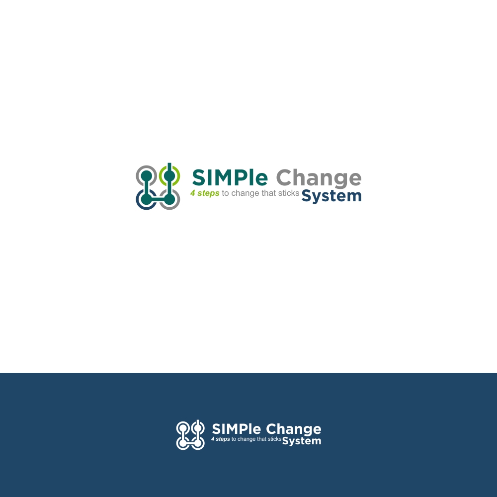 Bold, Upmarket Logo Design for SIMPle Change System (tag line is 4 ...
