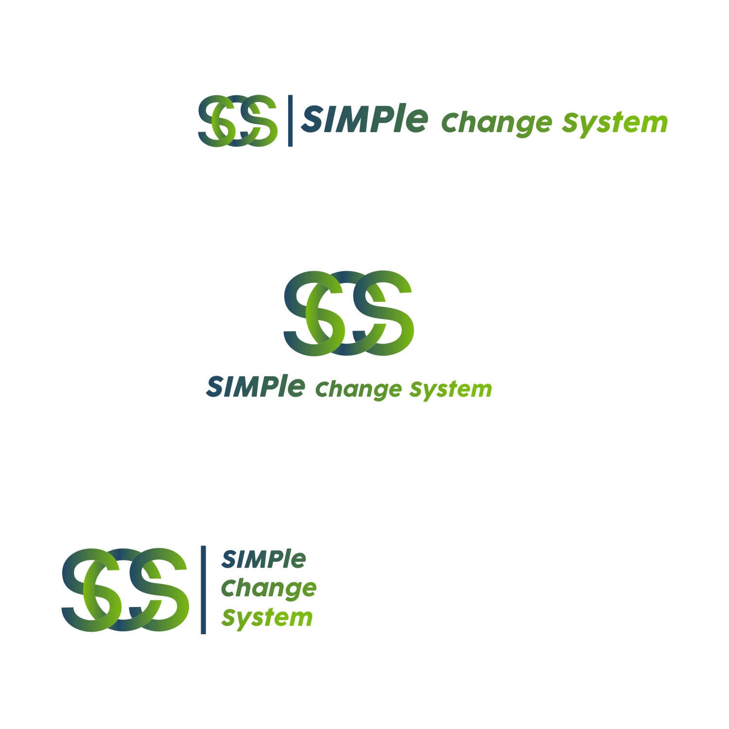 Bold, Upmarket Logo Design for SIMPle Change System (tag line is 4 ...