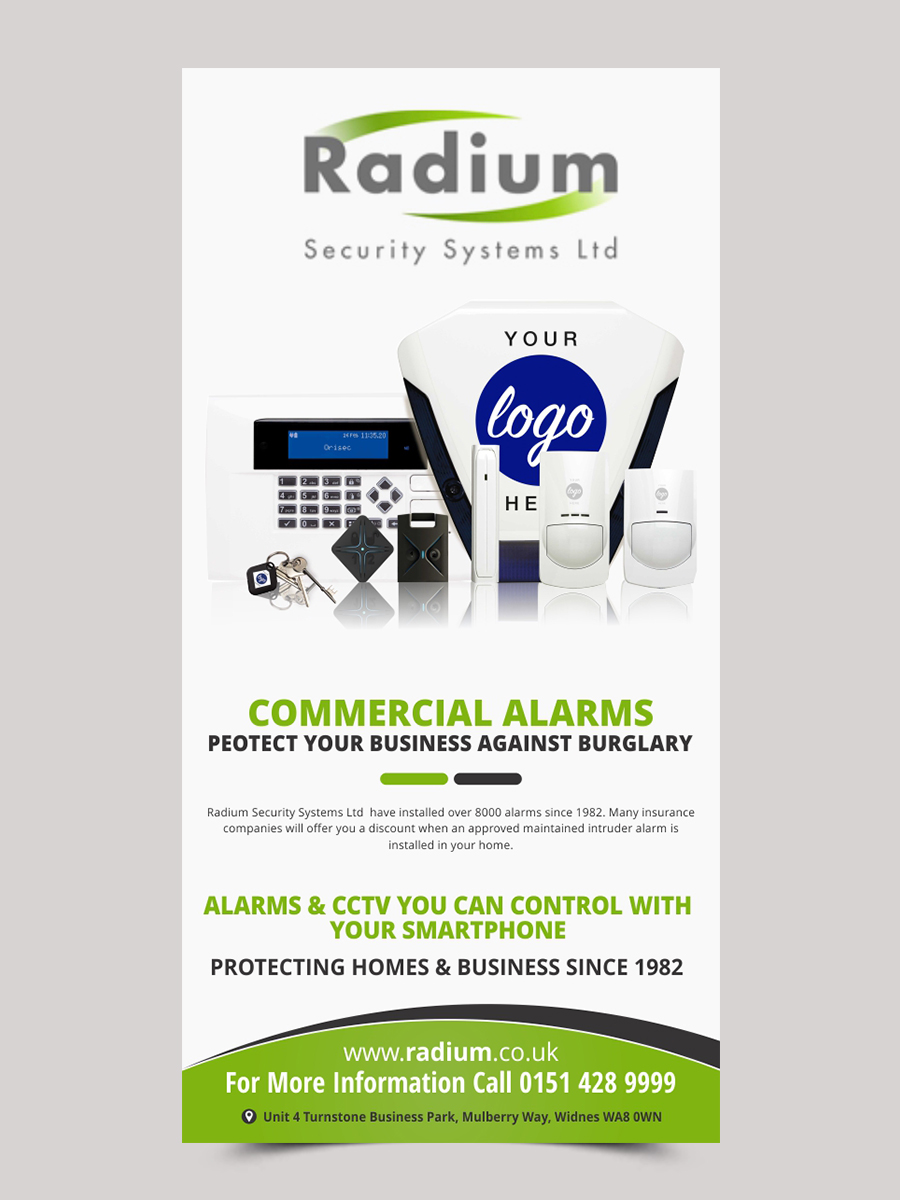 Upmarket, Elegant, Security Service Signage Design for Radium Security ...