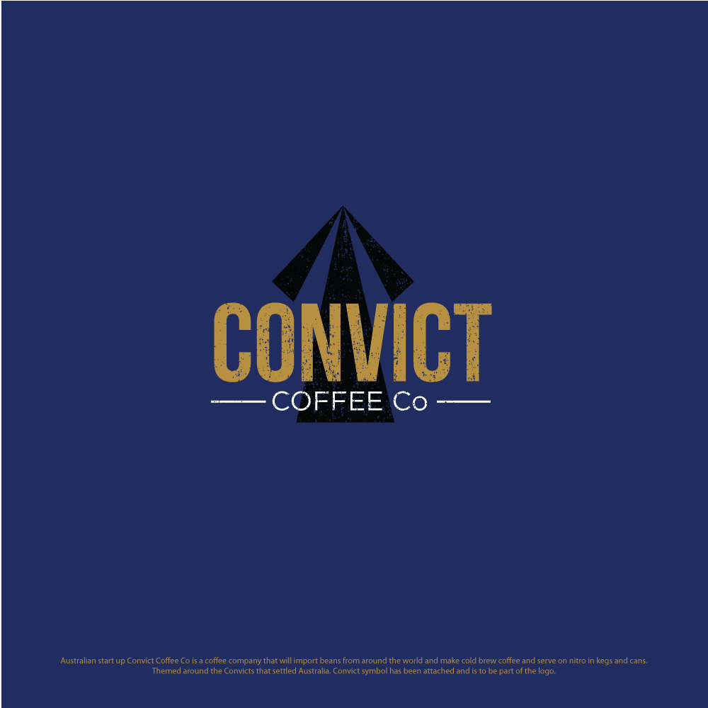 Upmarket, Bold Logo Design for Convict Coffee Co by ESolz Technologies ...