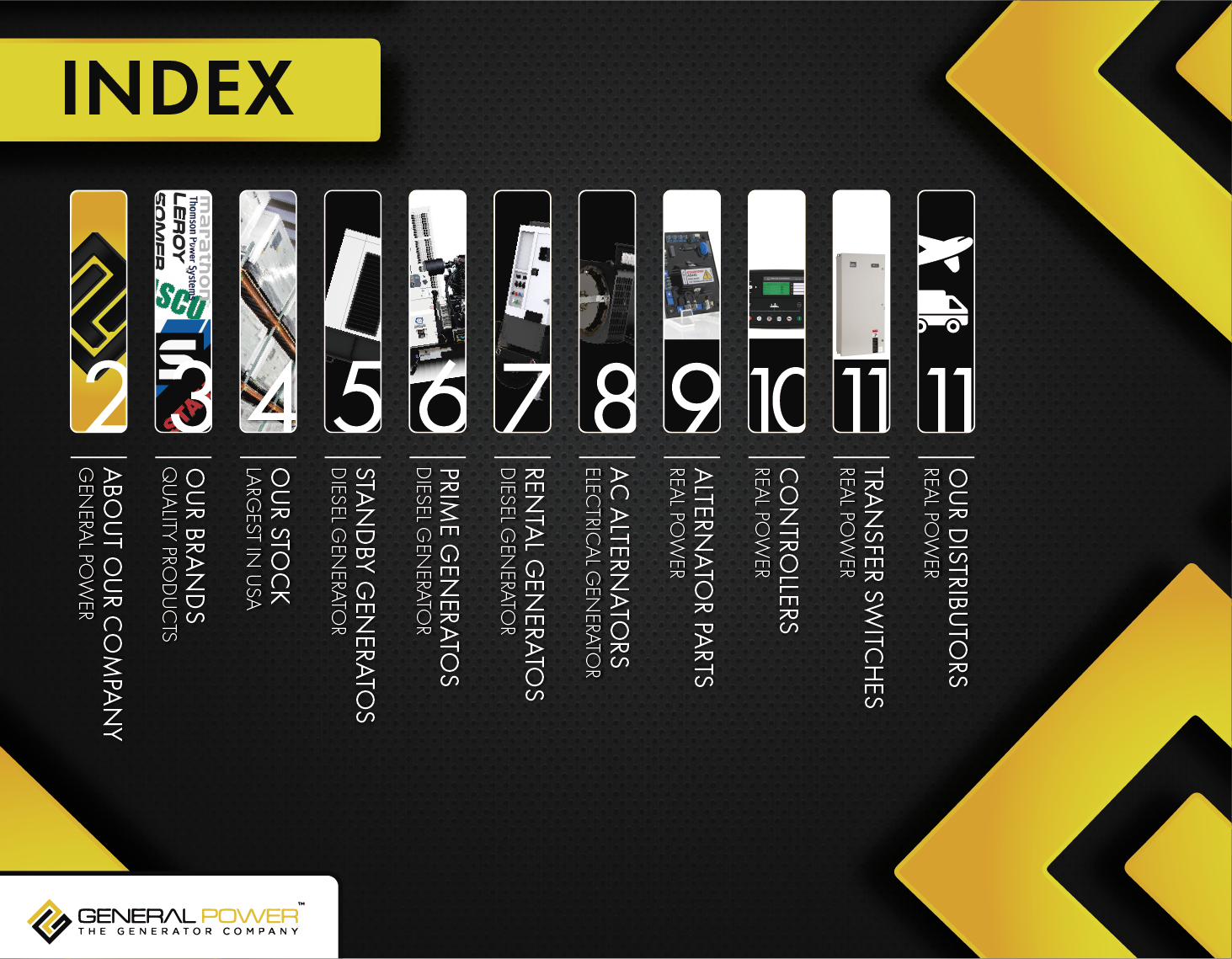 Modern, Bold, Power Generation Brochure Design for General Power ...