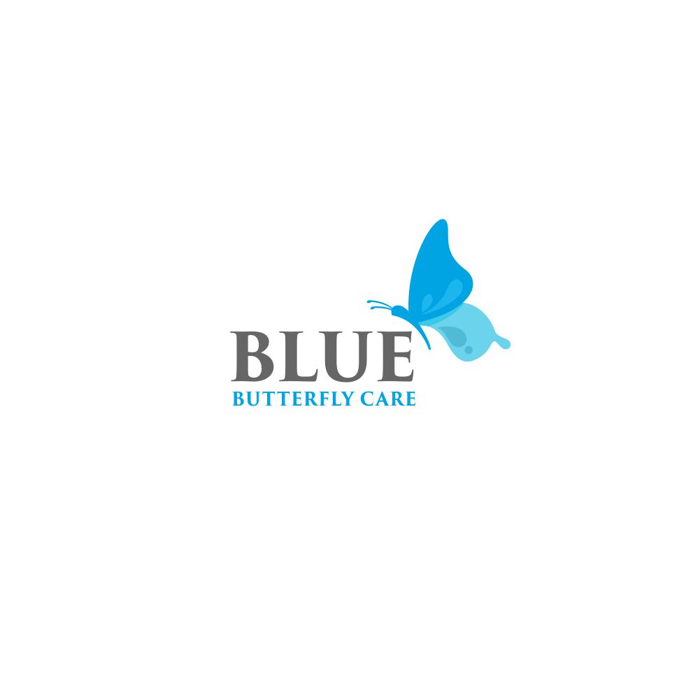 Logo Design for BLUE BUTTERFLY CARE by ESolz Technologies | Design ...