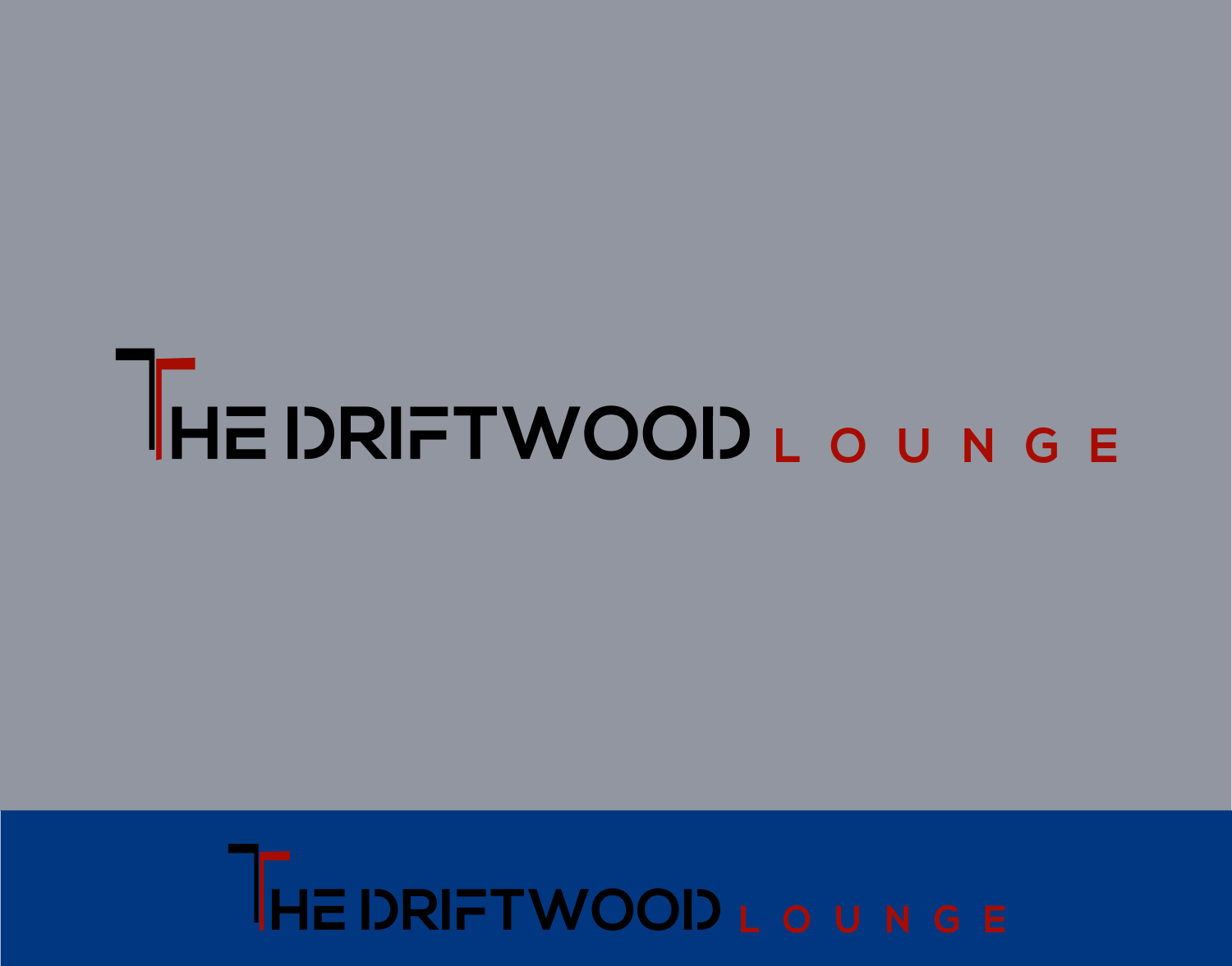 Elegant, Playful, Social Club Logo Design for The Driftwood Lounge by ...